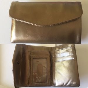 HOBO | Bags | Hobo Lacy Trifold Leather Wallet Nwot | Poshmark